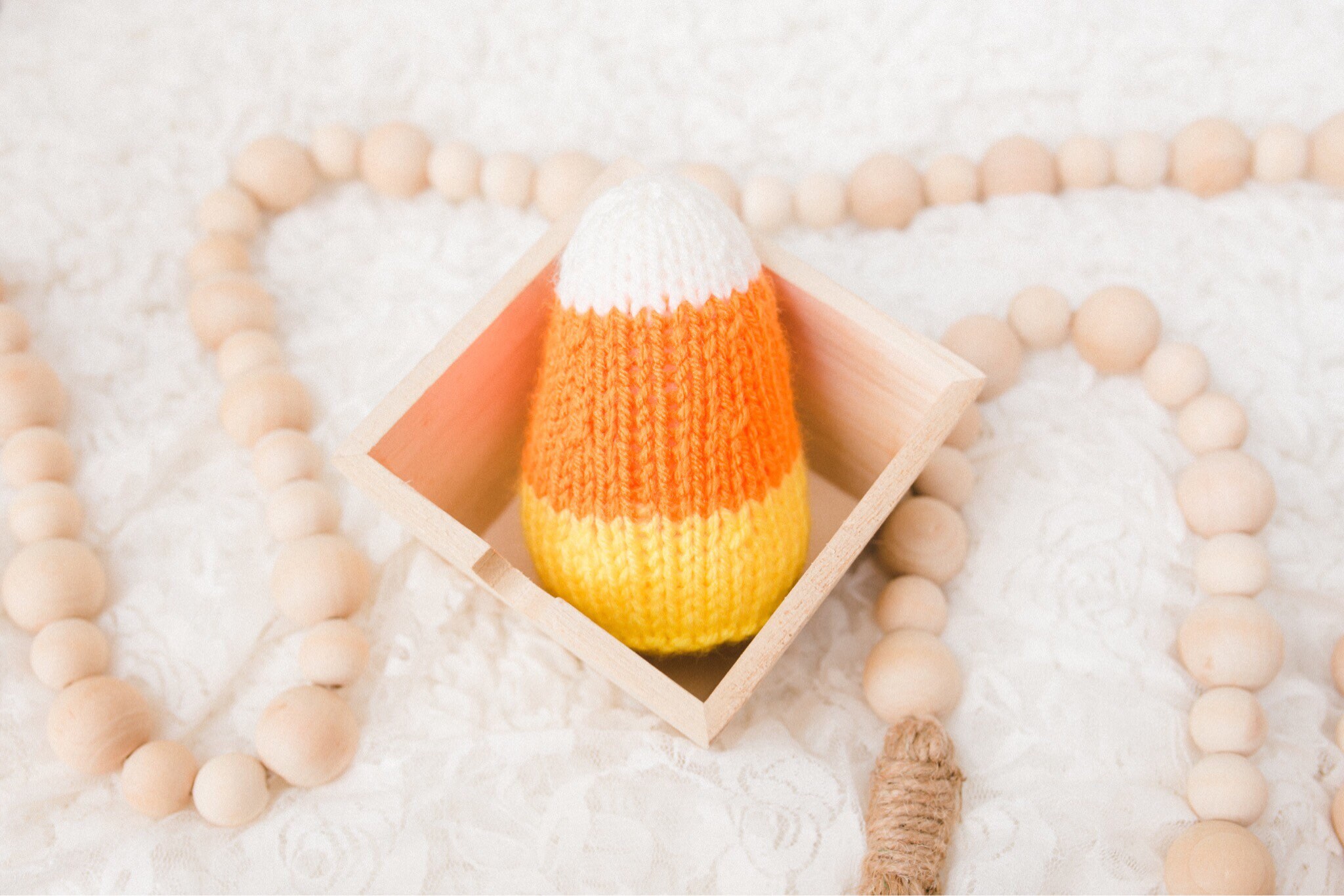 Knit Candy Corn, Fall Decor, Handmade Gift, Fall Gifts, Hostess ...