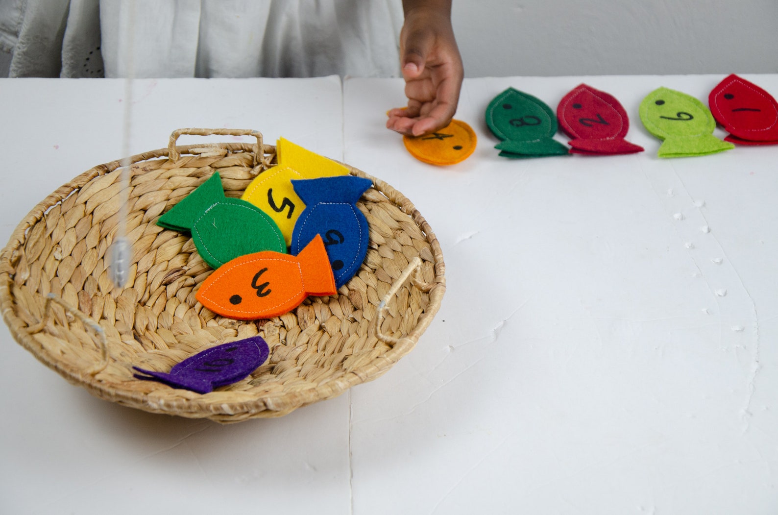 Magnetic Fishing Toys, Learning Numbers Counting to 10 Math Games, Kids ...