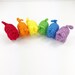Knit Rainbow Pigs, Birthday Gifts for Kids, Stocking Stuffers for ...