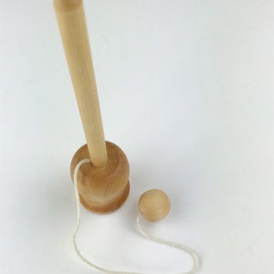 Classic Ball & Cup Toy, Montessori and Waldorf Inspired Toys for Boys ...