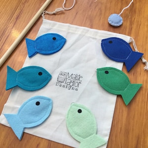 Kids Fishing Game, Easter Basket Stuffers for Toddler Boys, Montessori ...