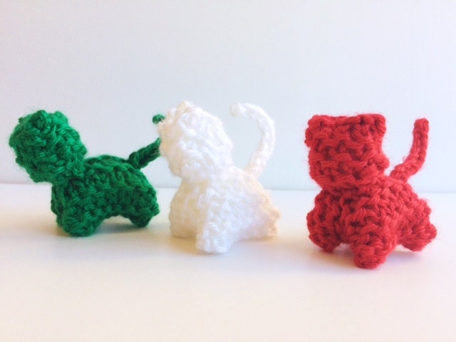 Hand-knit Animals Stuffed Animals Stuffie Handmade Toys - Etsy