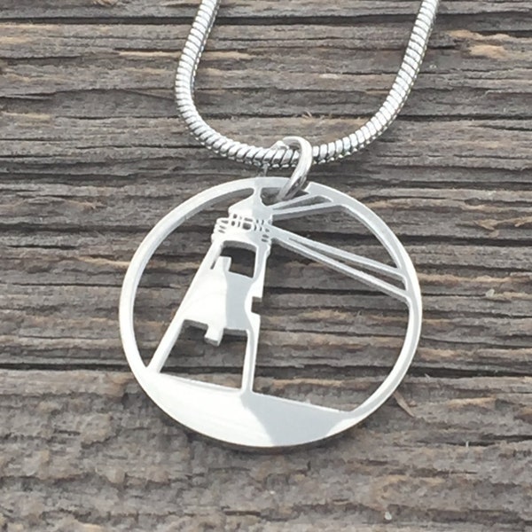 Lighthouse Pendant - Etsy