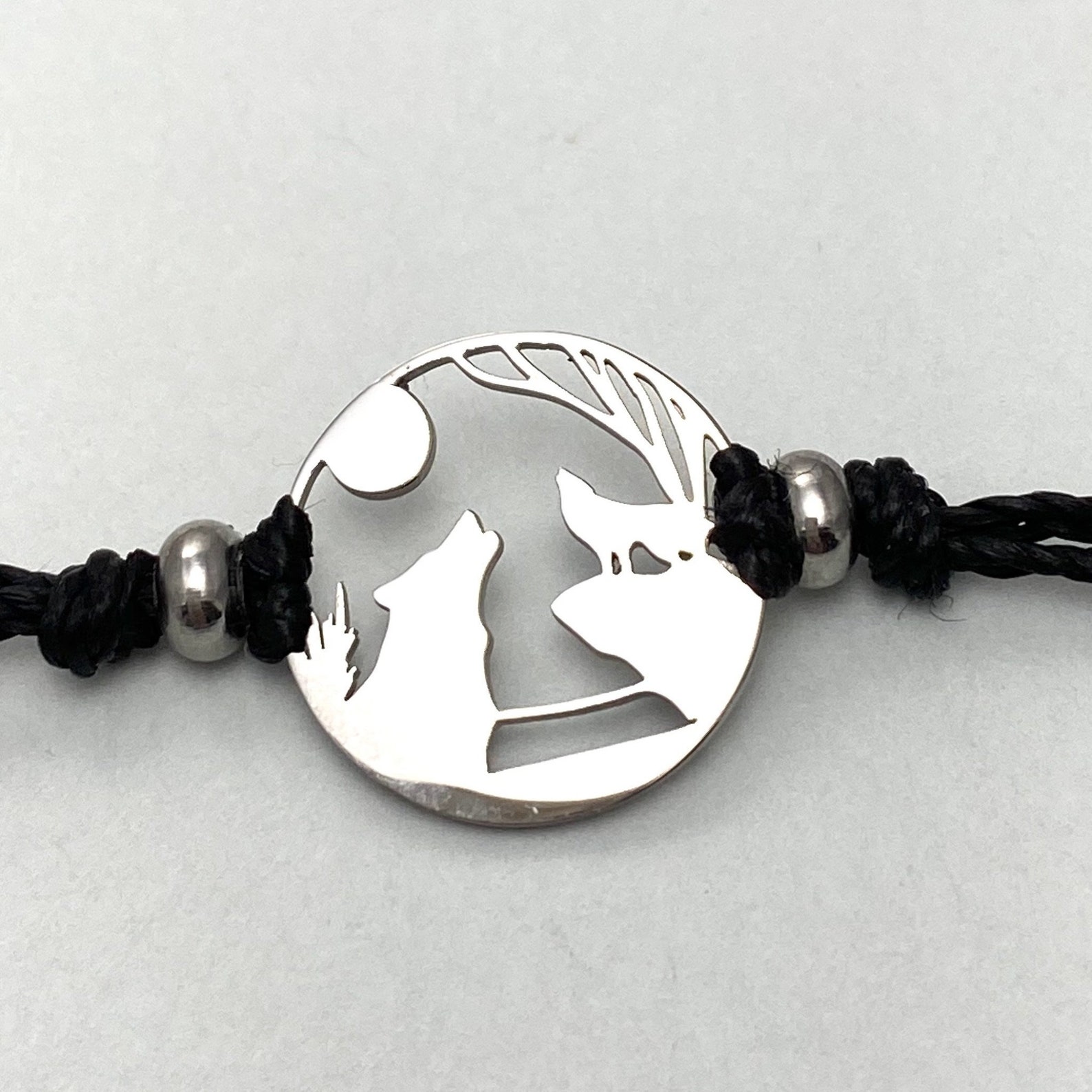 Wolf Pack Pull Cord Anklet - Etsy