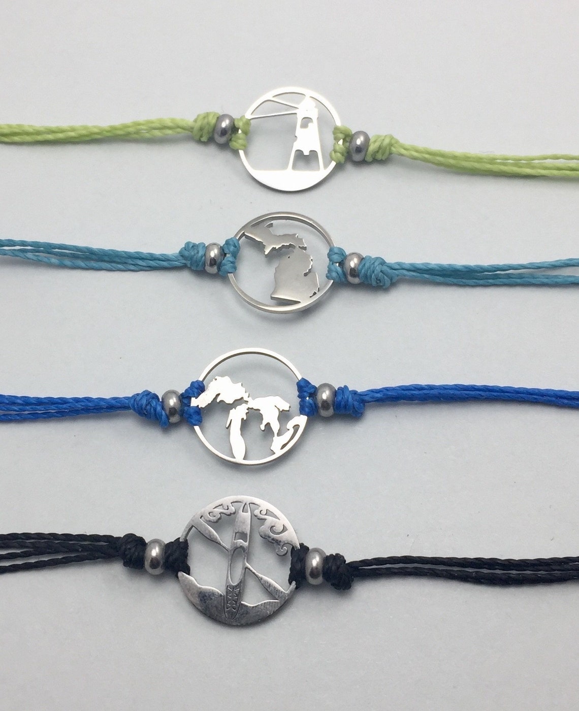 Wolf Pack Pull Cord Anklet - Etsy