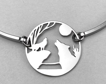 Lone Wolf Pull Cord Anklet - Etsy