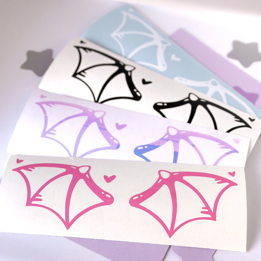 Demon Wings / Cute Car Decal - Etsy