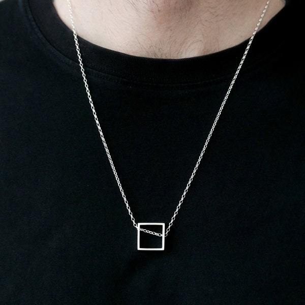 Square Pendant - Etsy