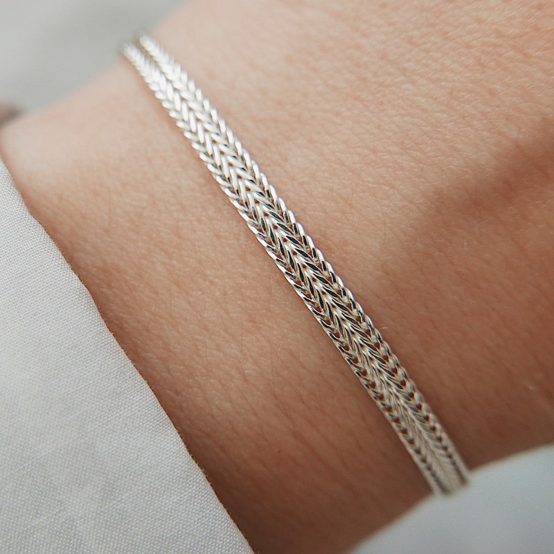 Silver Bracelet - Etsy