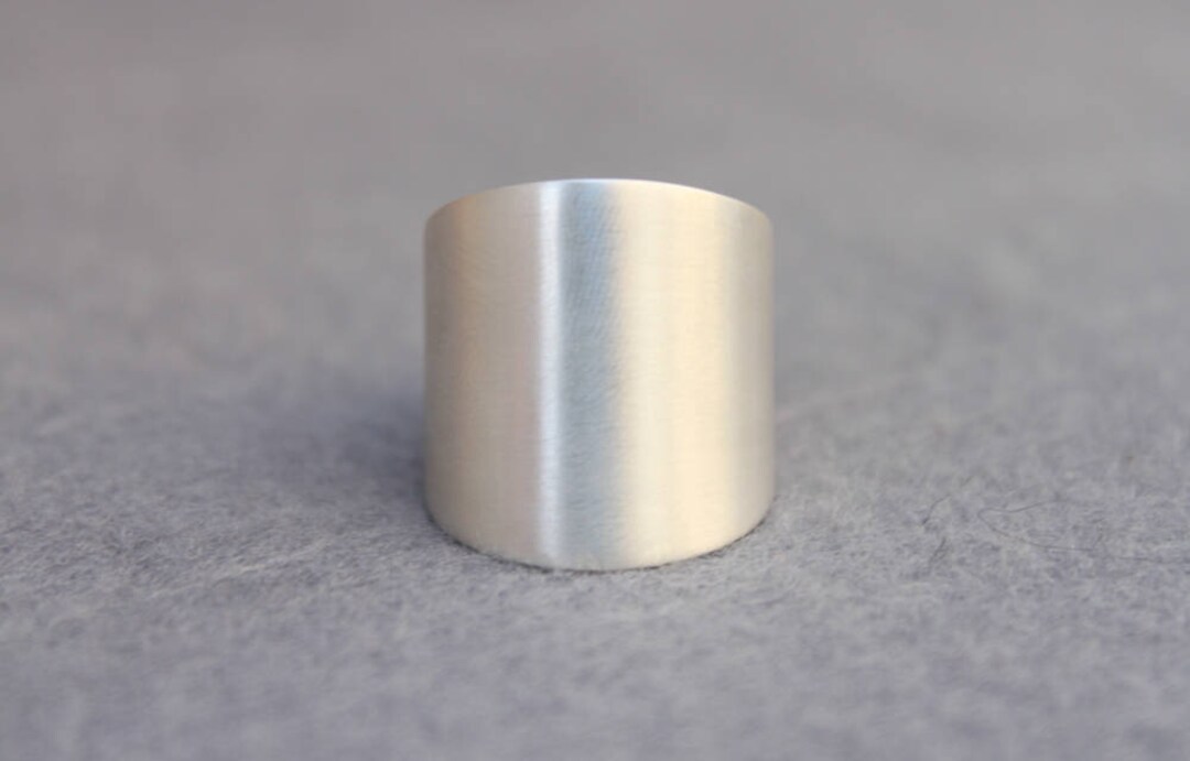Wide Silver Rings, Thick Sterling Band, Large Sterling Silver Ring ...