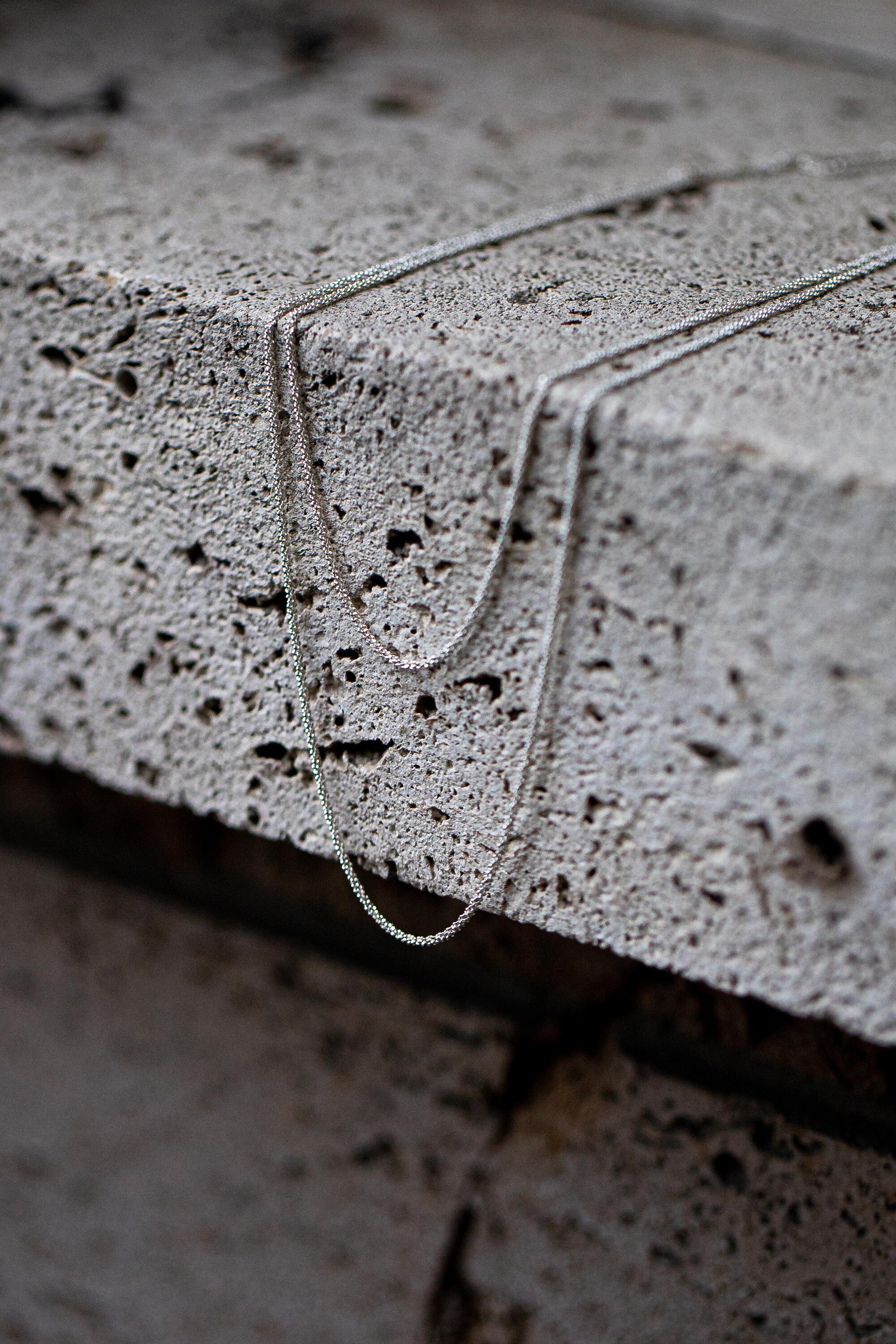 Silver Layering Necklace, Double Layered Necklace, Multi Chain Necklace ...