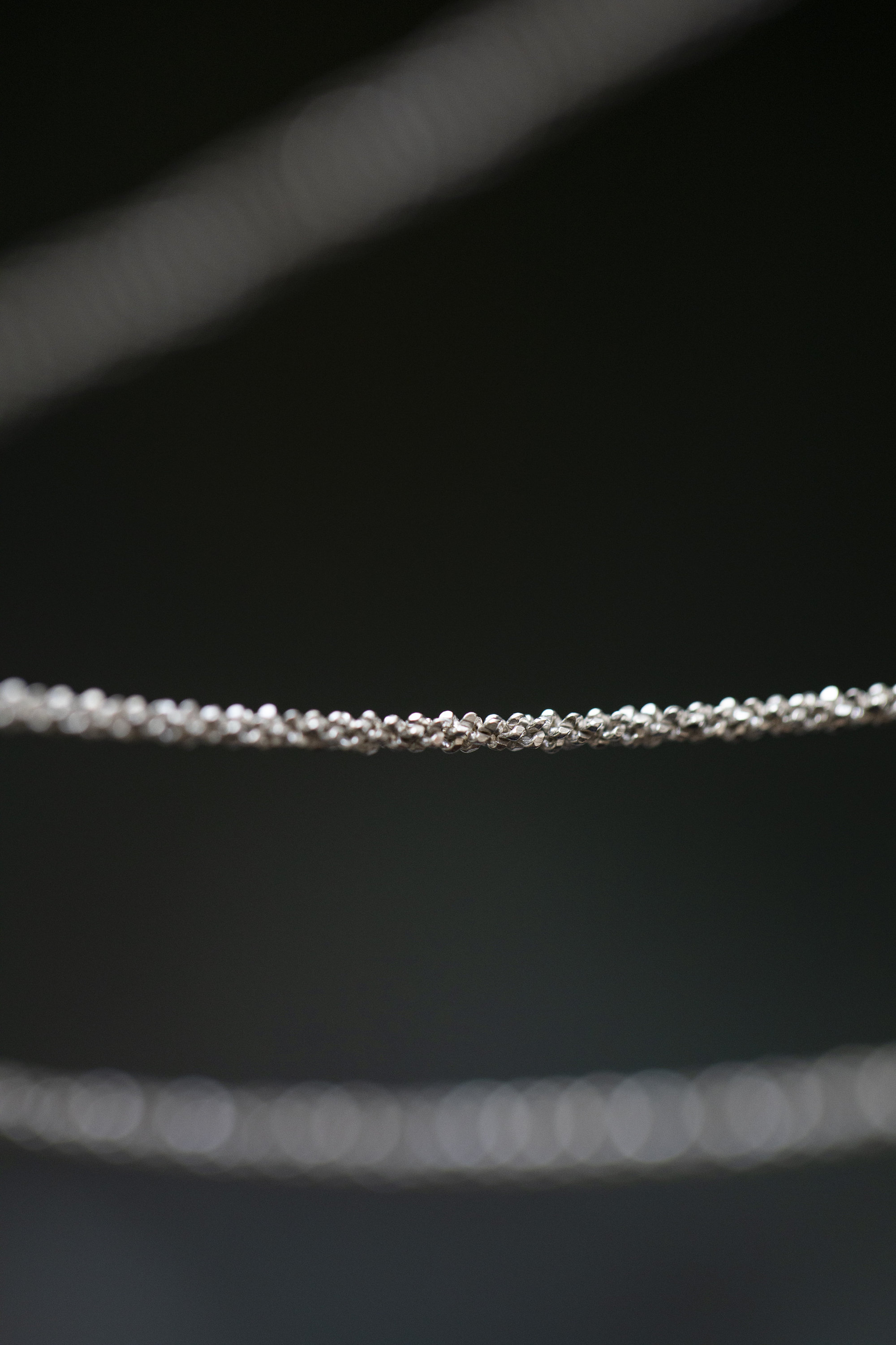 Silver Layering Necklace, Double Layered Necklace, Multi Chain Necklace ...