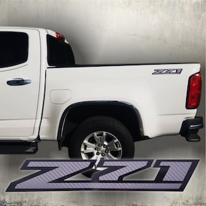 Z71 Stickers Decals for Truck, Carbon Fiber Gray Silverado, Truck ...