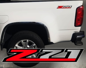 Z71 Stickers Decals 3D Silverado Truck Chevrolet set | Etsy