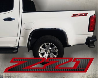 Z71 Stickers Decals 3D Silverado Truck Chevrolet set | Etsy