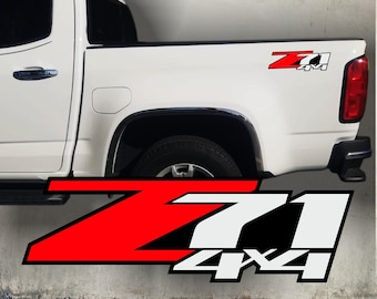 Z71 Stickers Decals 3D Silverado Truck Chevrolet set | Etsy