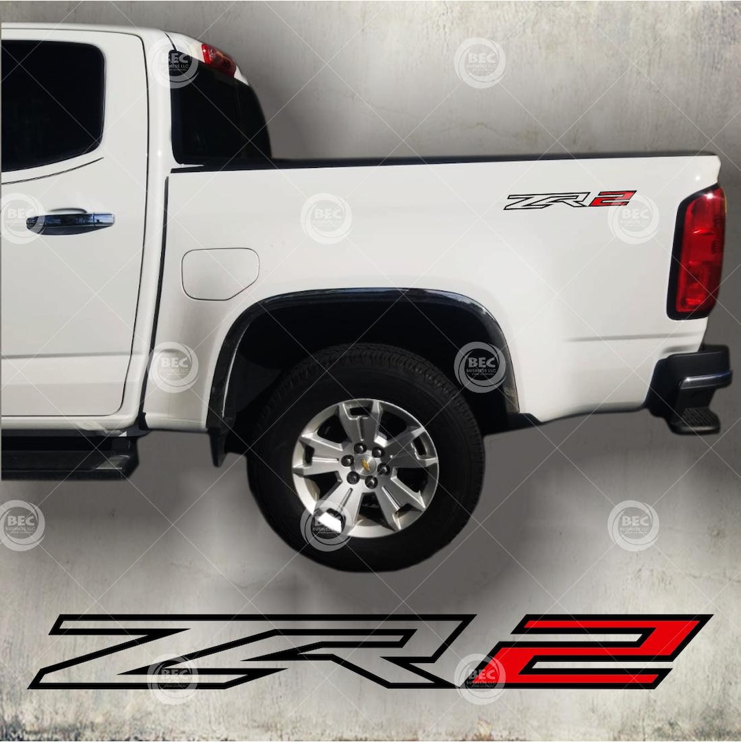 ZR2 Decals Chevy Colorado Bedside Truck Sticker (SET) - Etsy