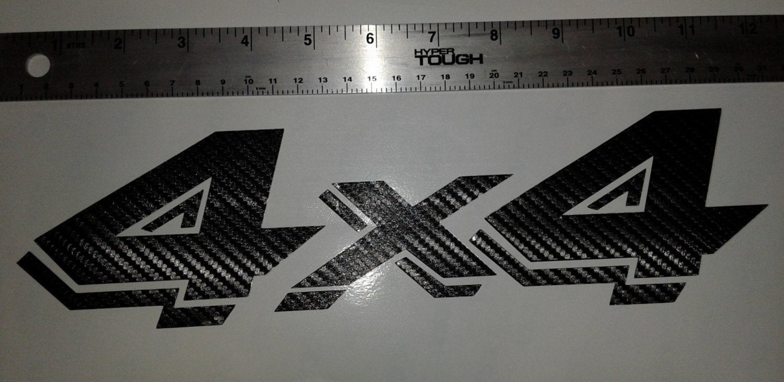4x4 Decal sticker fiber carbono silverado truck chevrolet | Etsy