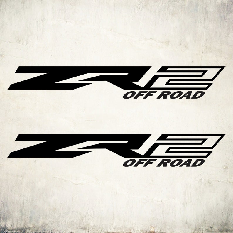 ZR2 Decals Chevy Colorado Bedside Truck Sticker (SET) - Etsy