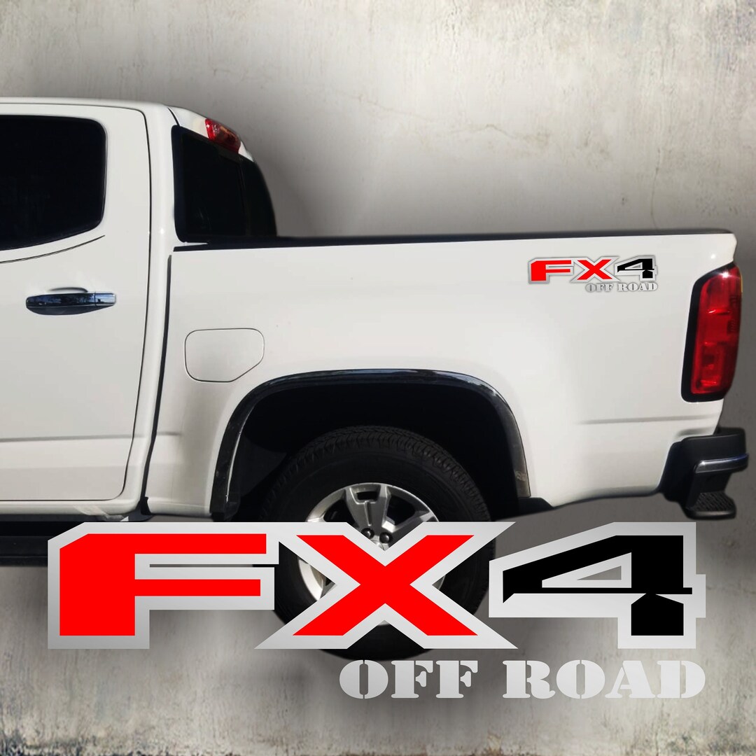 Fx4 off Road Sticker Decal, Silverado Truck Ford (SET) - Etsy