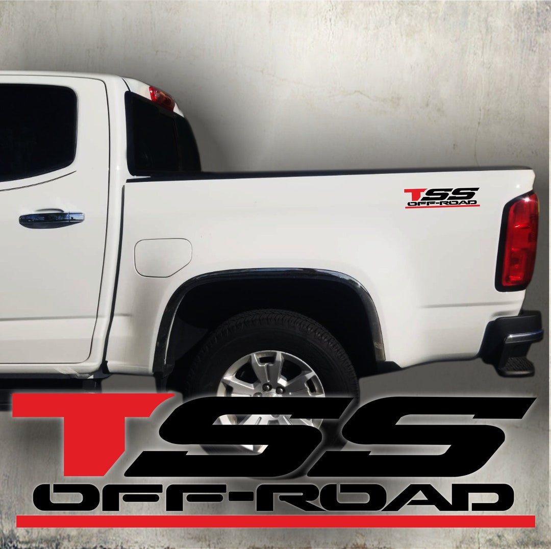TOYOTA TSS off Road Decal Stickers ( Set ) Black Matte - Etsy