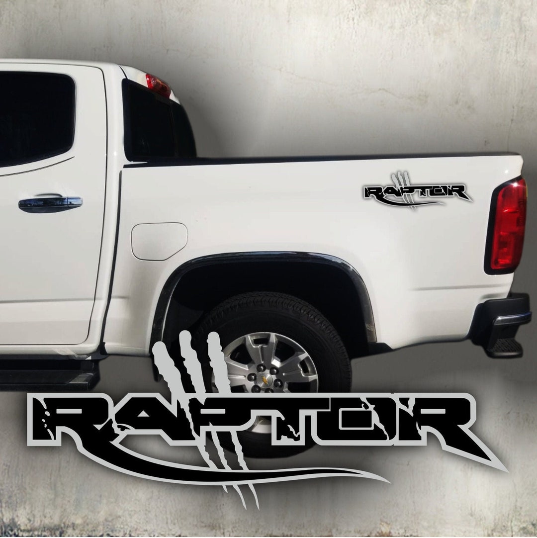Raptor Vinyl Decal Sticker Black Matte (set) - Etsy