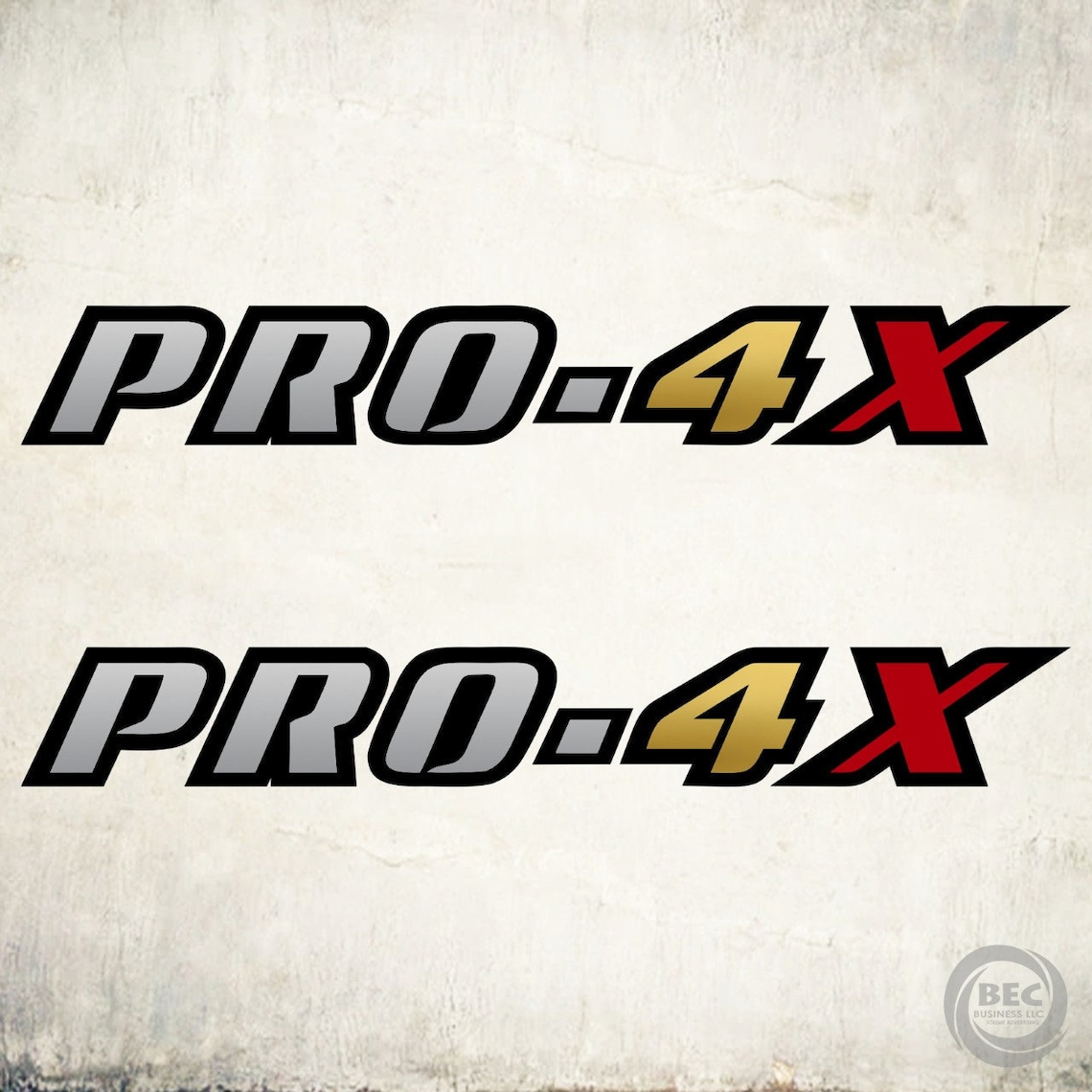 PRO 4X Decal Sticker NISSAN Cut Vinyl 18 X 3 - Etsy