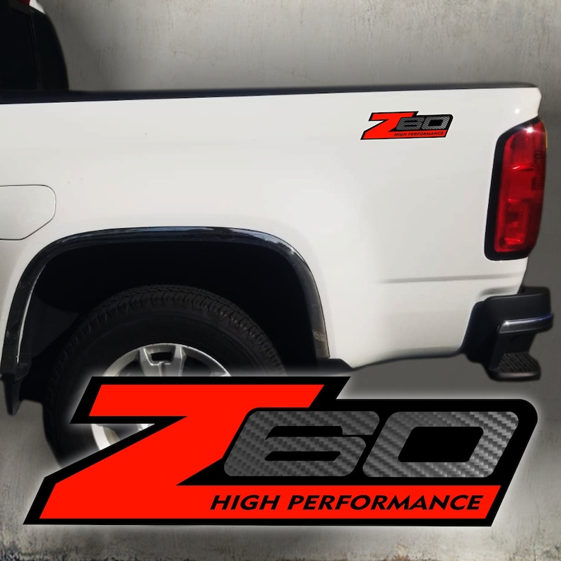 Z60 High Performance Decals Sticker Fiber Carbono (SET) - Etsy
