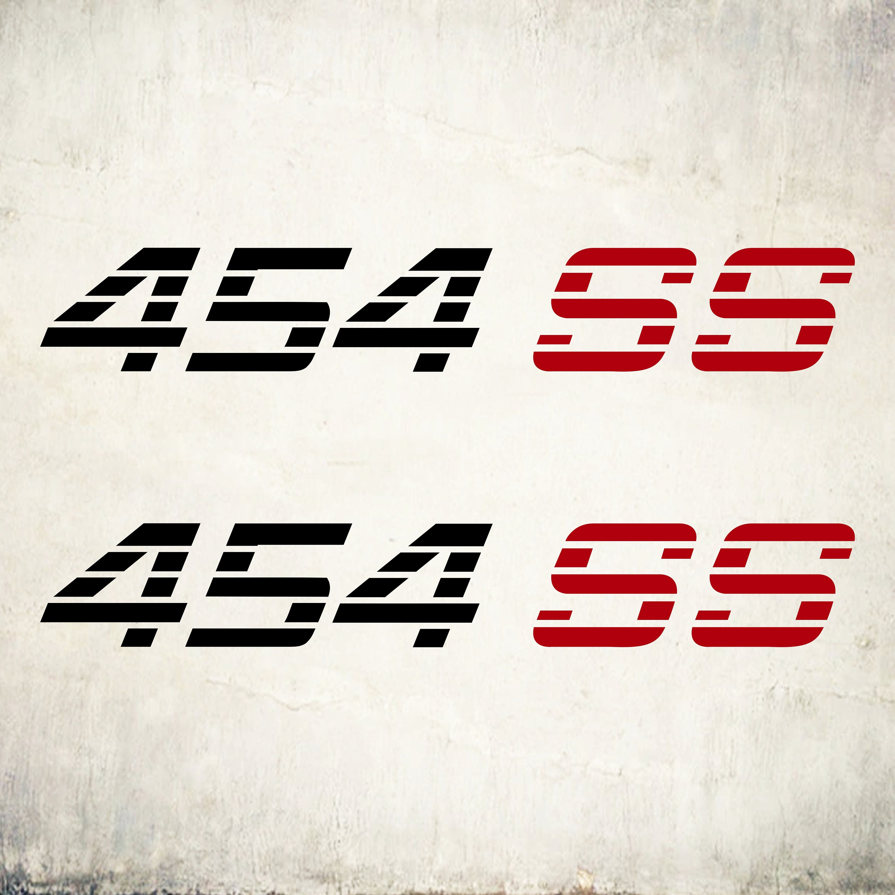 454 SS Decal Sticker Chevrolet Pickup 23 X 3.5 | Etsy