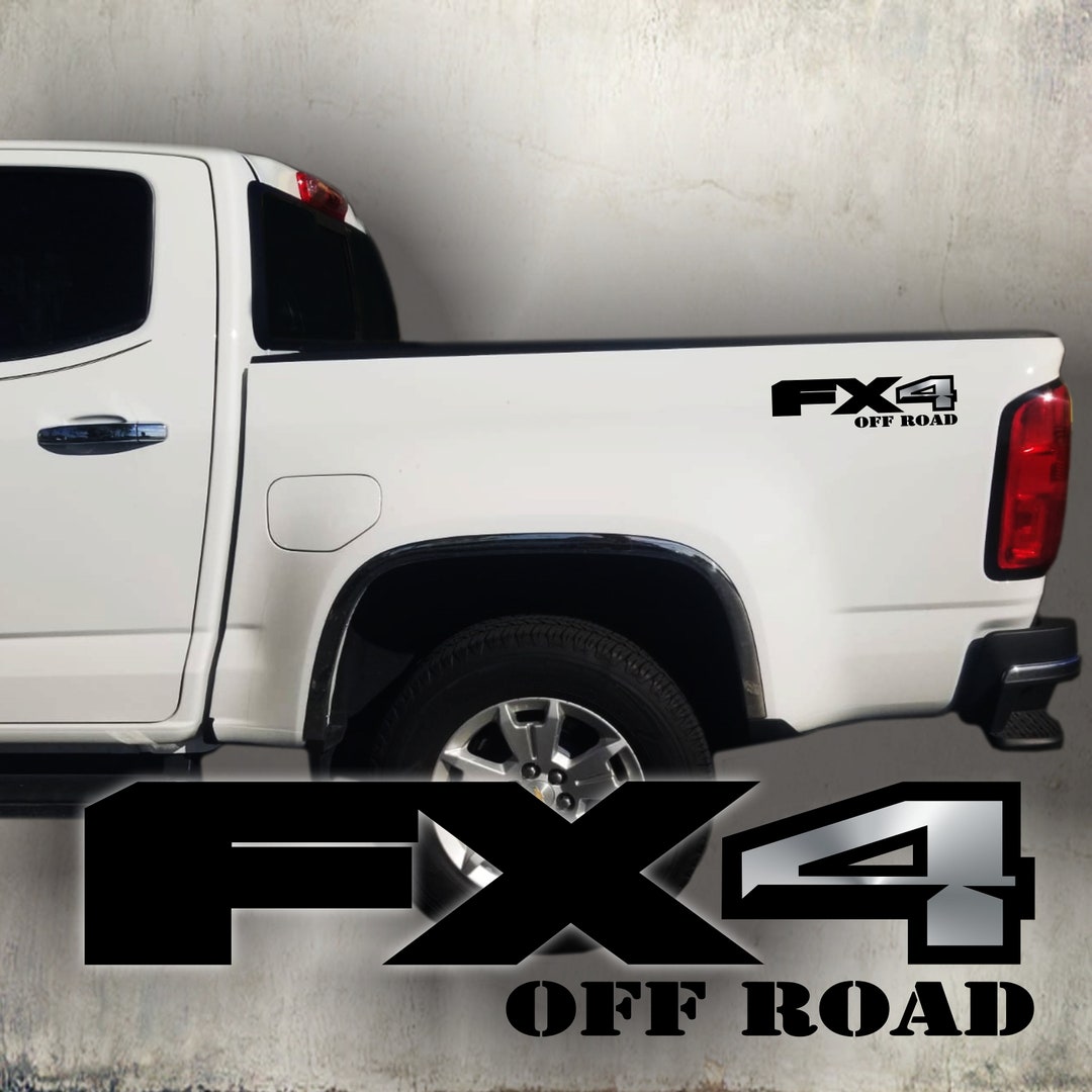Fx4 off Road Sticker Decal, Silverado Truck Ford (SET) - Etsy