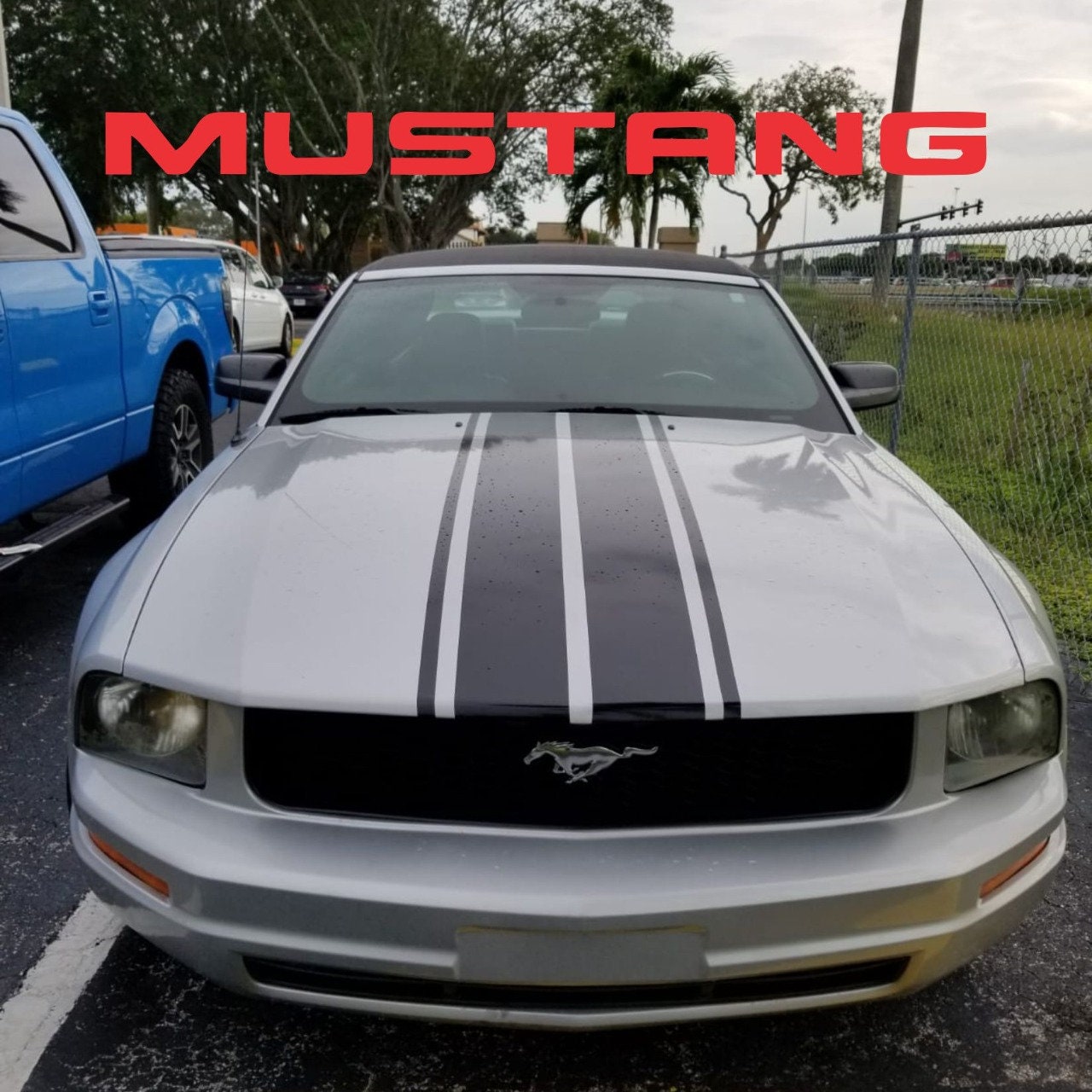 Car Hood Stripe Sticker Auto Racing Body Side Decal Decoration - Etsy