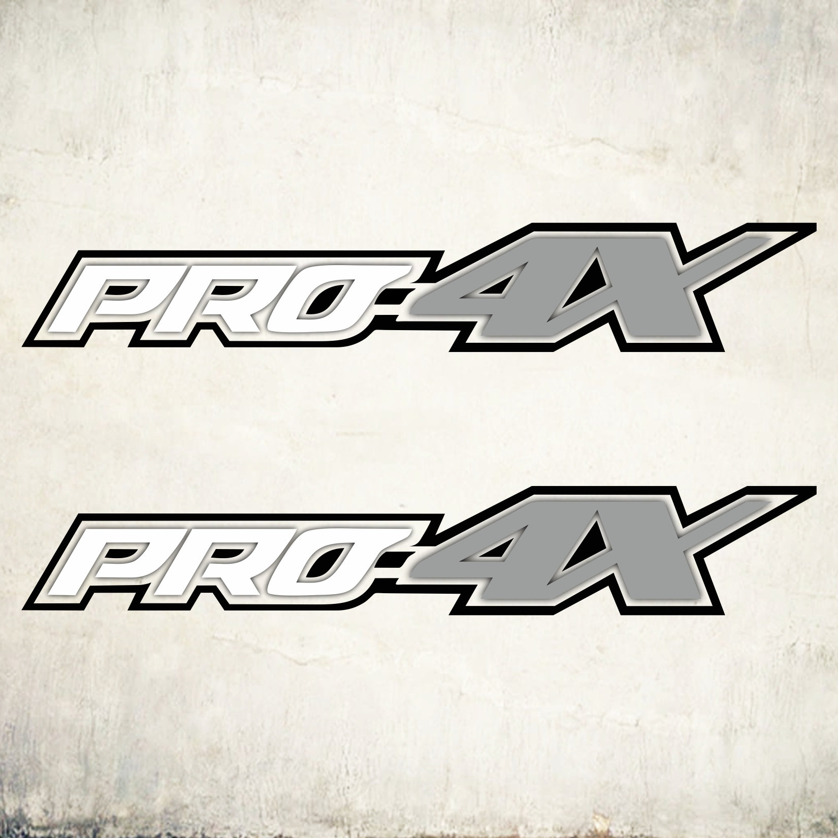 PRO 4X Decal Sticker 20 SET Truck Cut Vinyl - Etsy