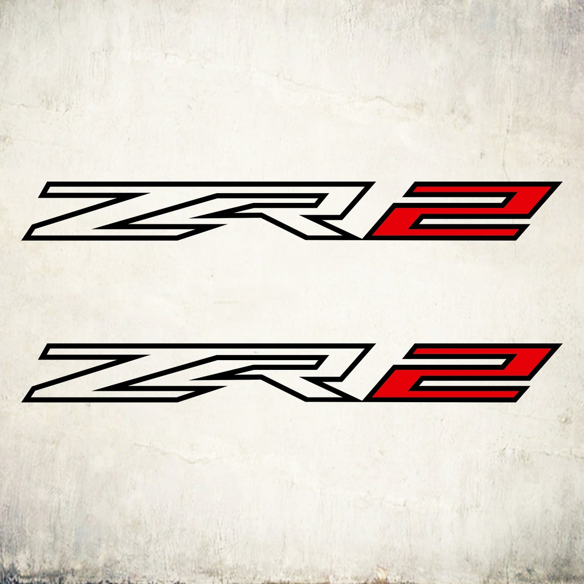 ZR2 Decals Chevy Colorado Bedside Truck Sticker SET - Etsy