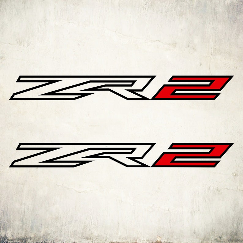 ZR2 Decals Chevy Colorado Bedside Truck Sticker SET - Etsy