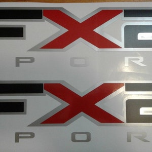Fx2 Sport, Sticker Decal, Ford (SET) 4x2 - Etsy