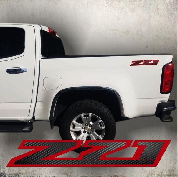 Z71 Stickers Decals Fiber Carbono Silverado Truck Chevrolet - Etsy
