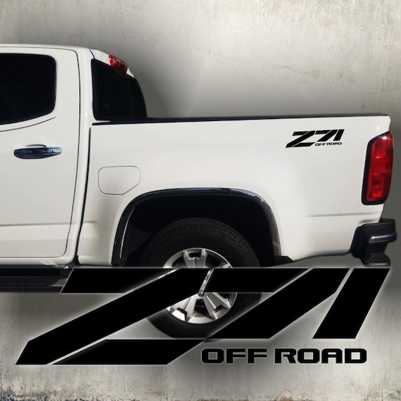 Z71 off road sticker decal chevy truck 4x4 GMC sierra CUT | Etsy