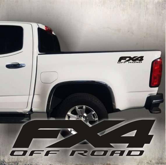 Fx4 off road black matte Decal Sticker ford truck 16 | Etsy