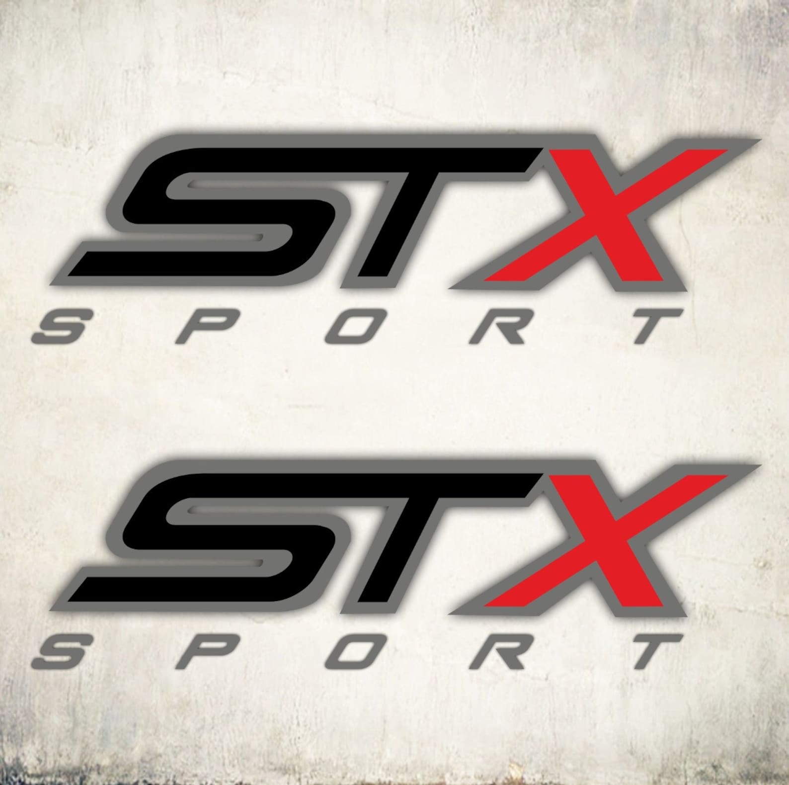 STX sport decal stickers flat black silverado truck chevrolet | Etsy