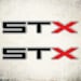 STX Decal Stickers Black Matte Gray Red Ford set - Etsy
