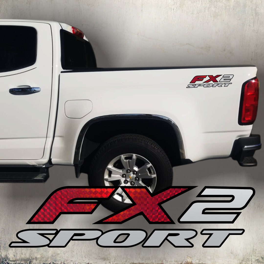Fx2 Sport, Vinyl Hologram and Chrome Decal Sticker TRUCK (SET) - Etsy