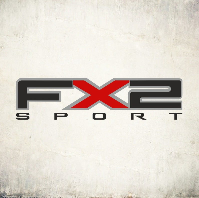 Fx2 Sport, Sticker Decal, Ford (SET) 4x2 - Etsy
