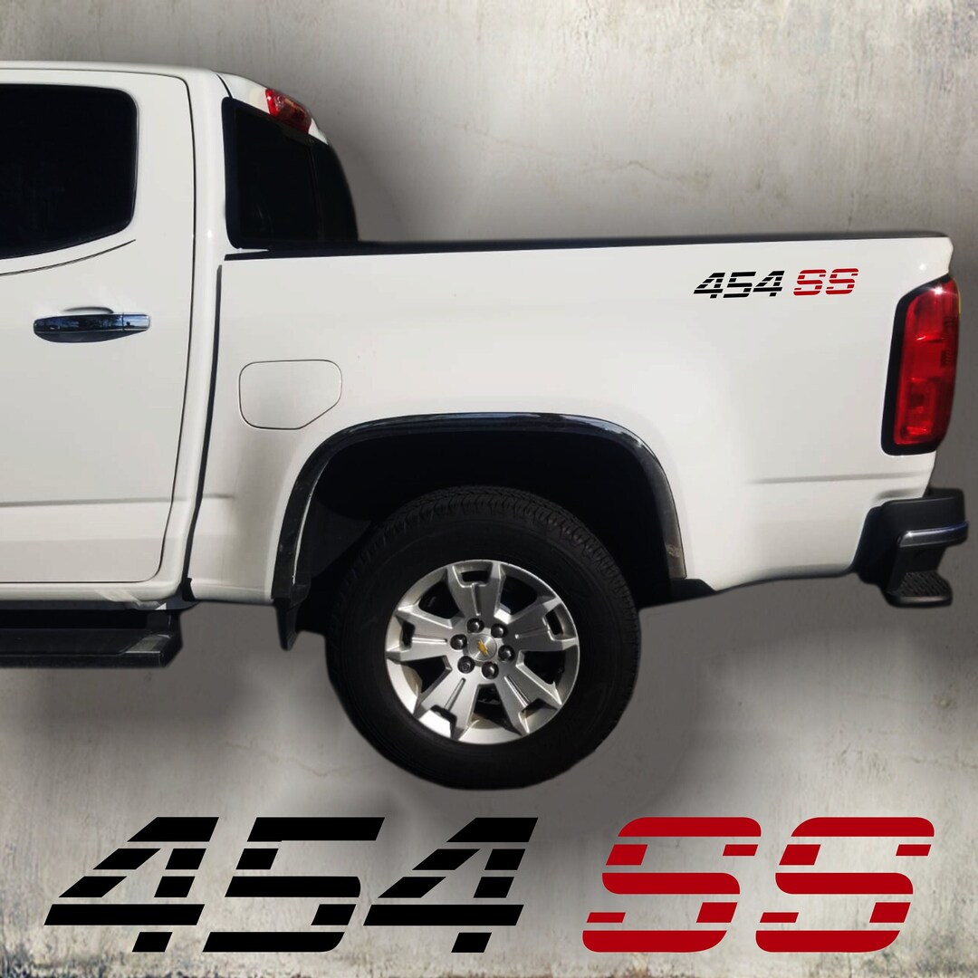 454 SS, Decal Sticker Chevrolet Pickup (23" X 3.5") - Etsy
