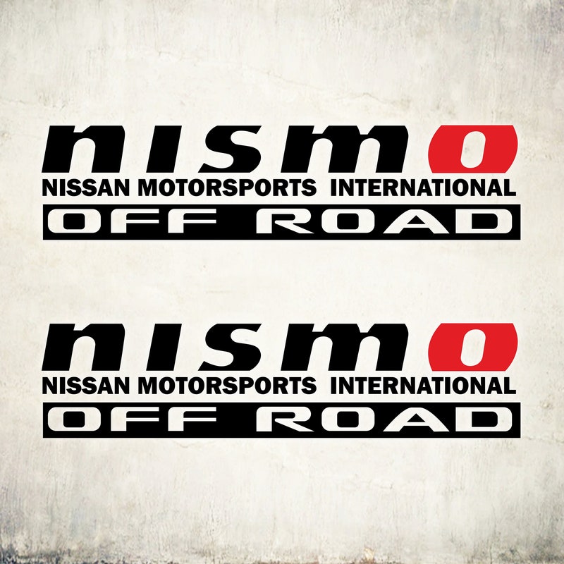 Nismo Vinyl Decals - Etsy