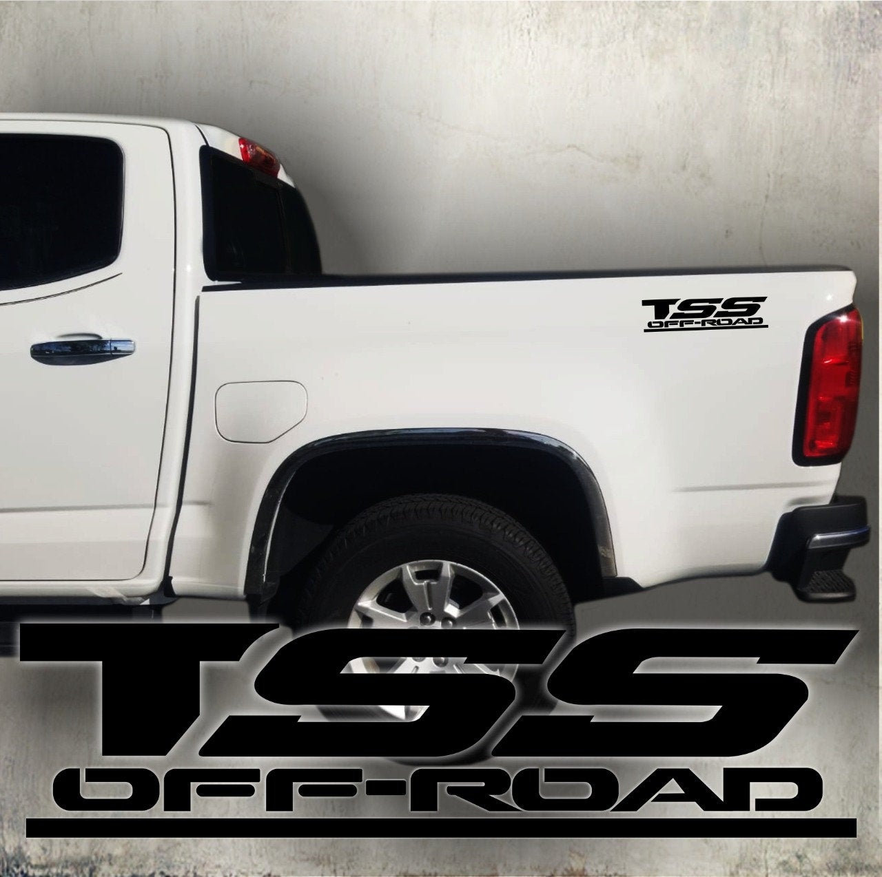TOYOTA TSS off Road Black Matte Decal Sticker Truck SET - Etsy