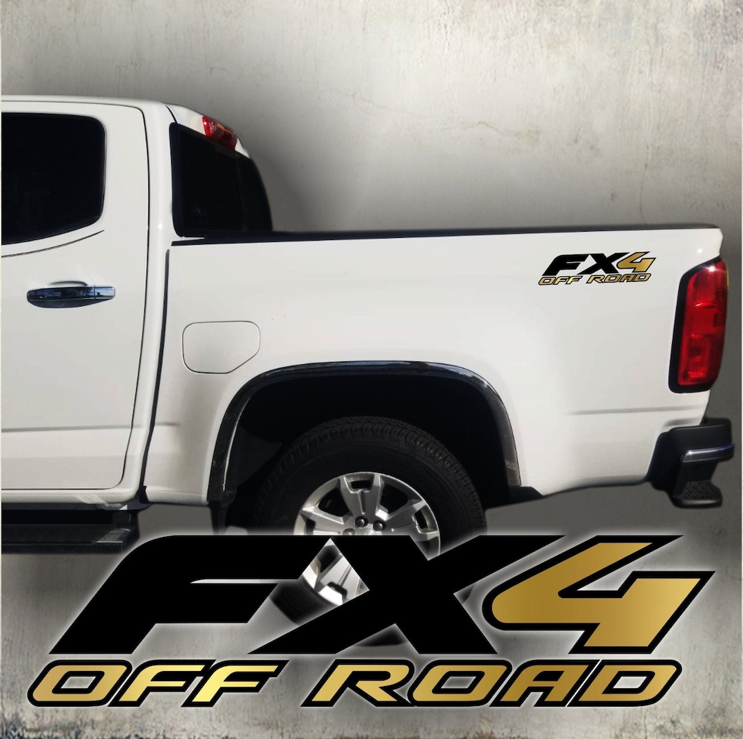 Fx4 off Road Decal Sticker Black Matte and Gold / Set - Etsy