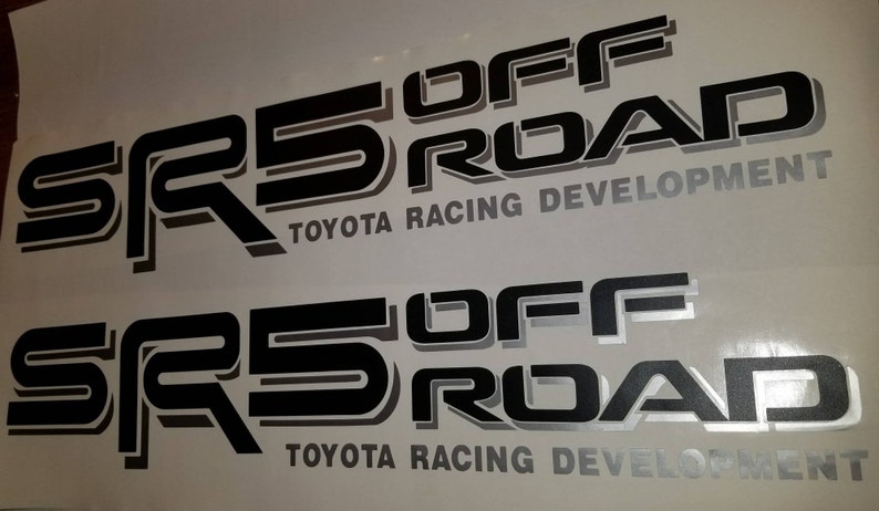SR5 OFF ROAD Decal Tundra Tacoma Silverado Truck Chevrolet (SET) - Etsy