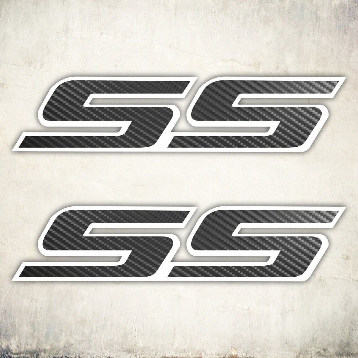Camaro Ss Stickers Decal, Fiber Carbon 8 X 1.8 SET - Etsy