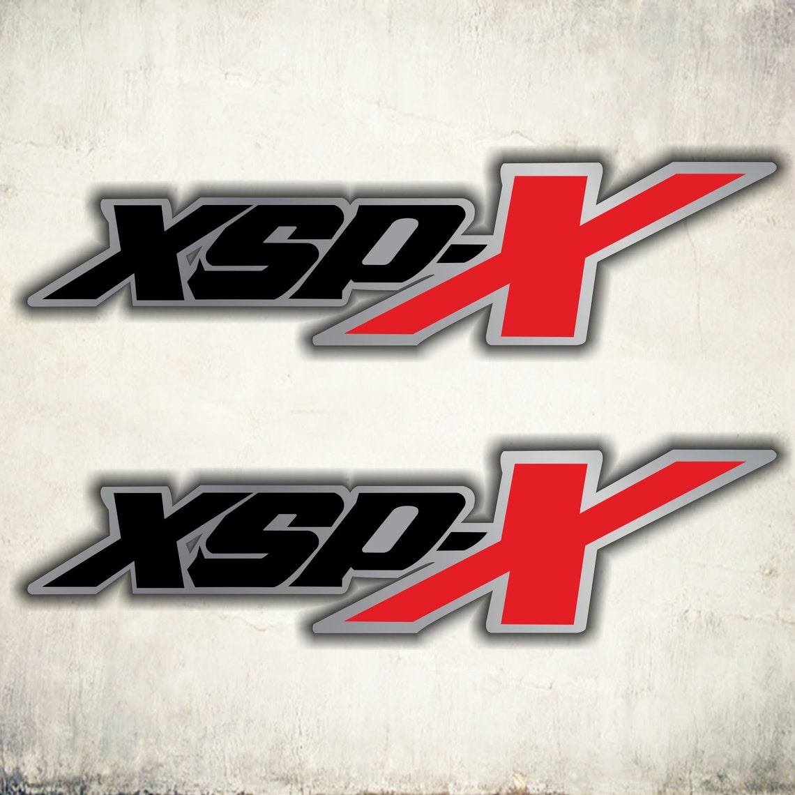XSP-X decal stickers Toyota design cut truck set | Etsy