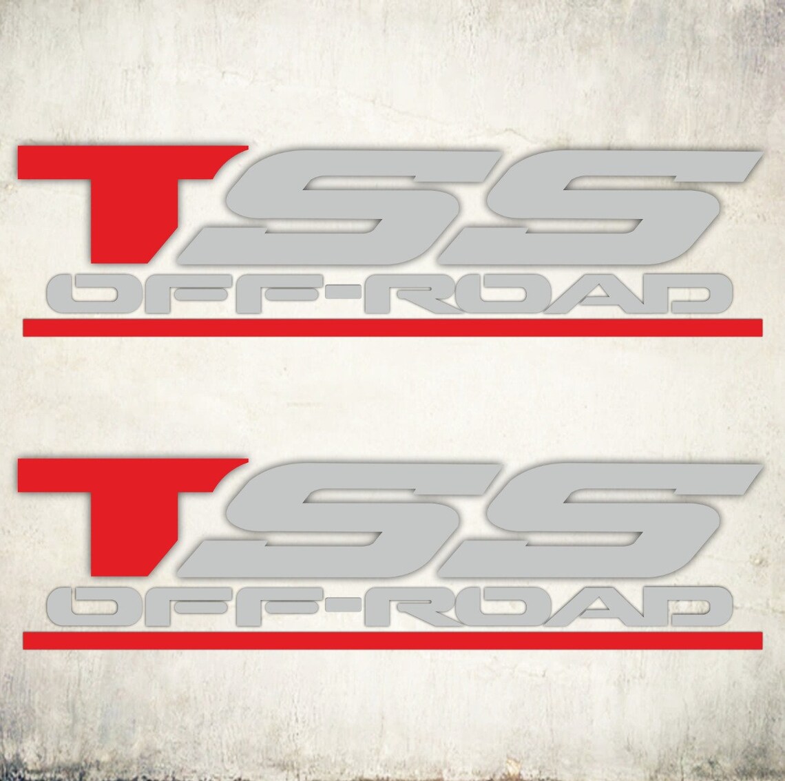 TOYOTA TSS off Road Stickers Decal SET - Etsy